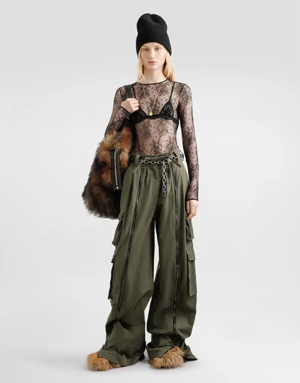 Dolce & Gabbana Chantilly Lace Bodysuit