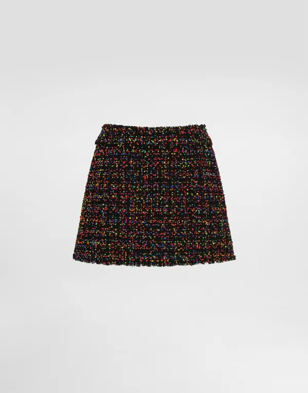 Dolce & Gabbana Tweed Miniskirt Skirts