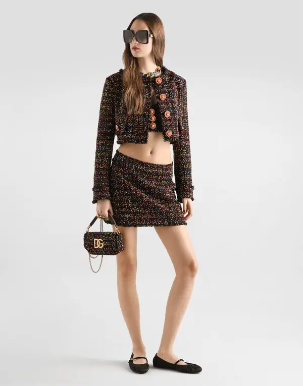 Dolce & Gabbana Tweed Miniskirt Skirts