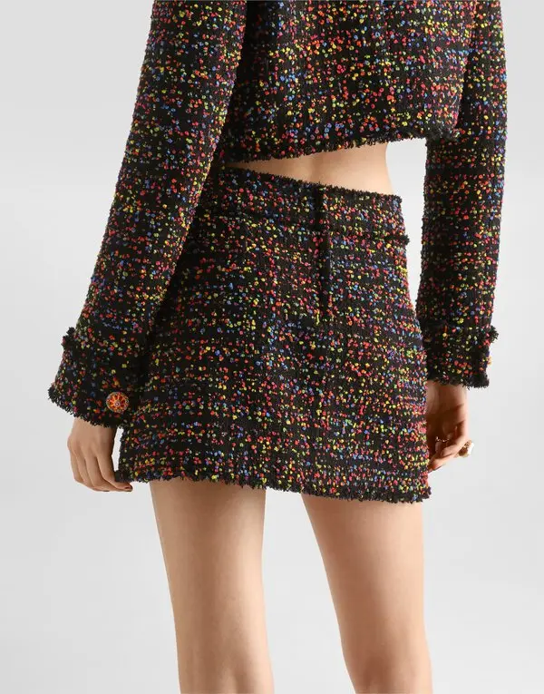 Dolce & Gabbana Tweed Miniskirt Skirts