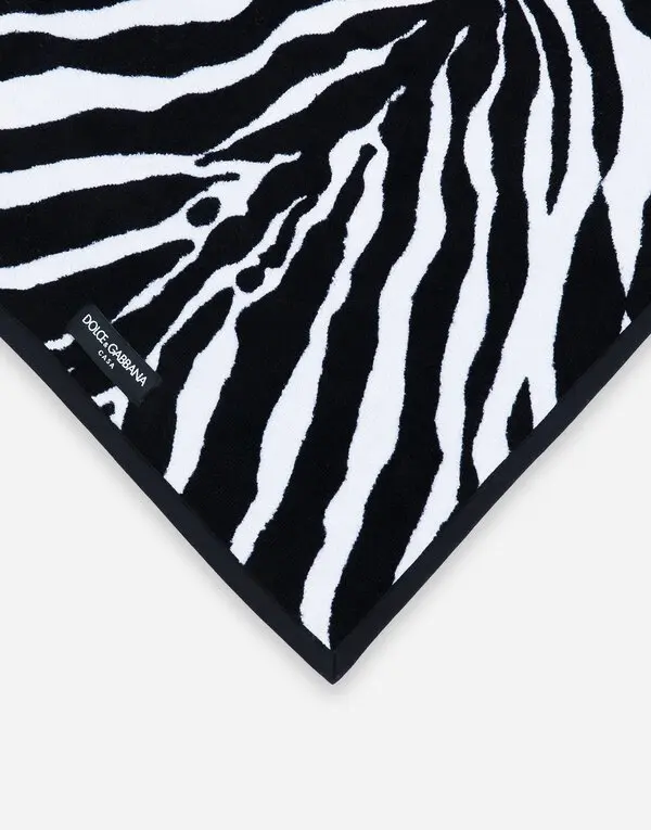 Dolce & Gabbana Terry Cotton Guest Towel Bath Towels - Multicolor