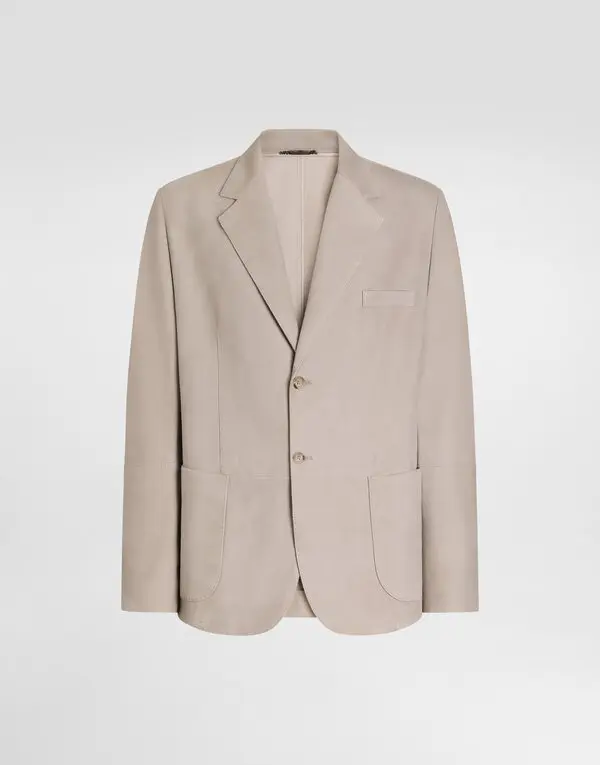 Dolce & Gabbana Giacca Suits And Blazers Gray