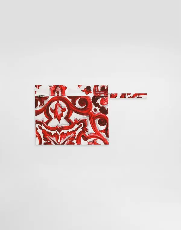Dolce & Gabbana Majolica-print Medium Boxer Shorts With Drawstring