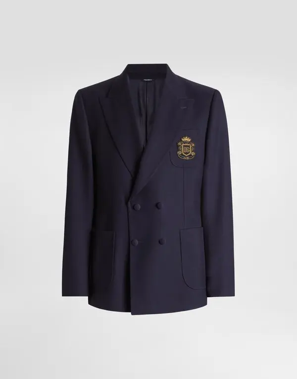 Dolce & Gabbana Double-breasted Portofino Wool Jacket Suits And Blazers