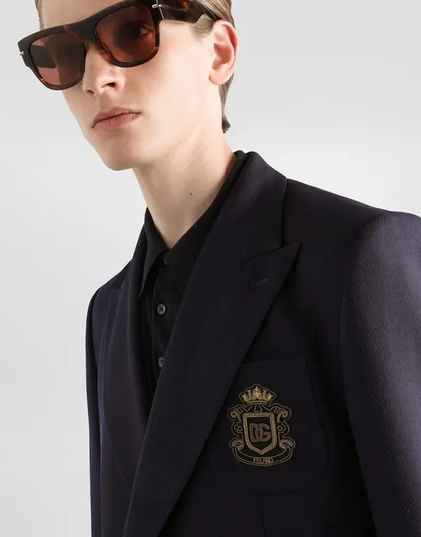 Dolce & Gabbana Double-breasted Portofino Wool Jacket Suits And Blazers