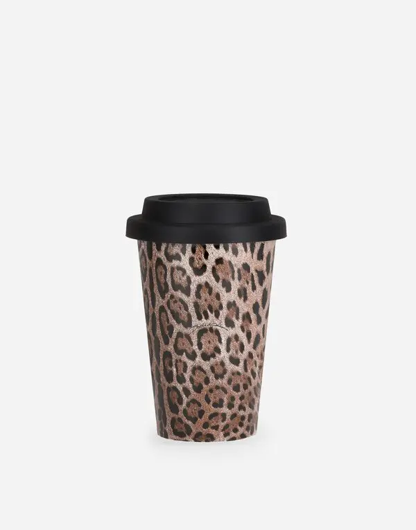 Dolce & Gabbana Ceramic Travel Mug Mugs - Multicolor