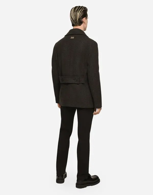 Dolce & Gabbana Double-breasted Wool Pea Coat