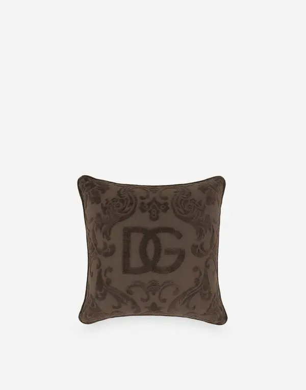 Dolce & Gabbana Cotton Terry Outdoor Cushion Outdoor Cushions - Multicolor