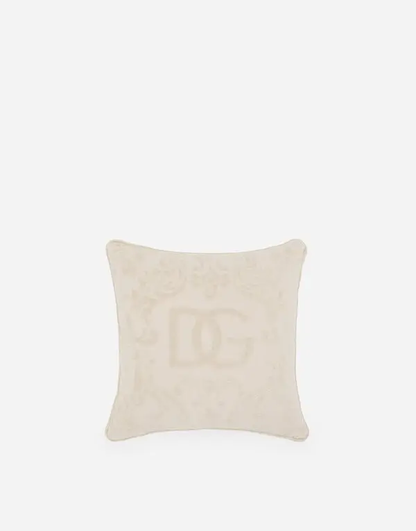 Dolce & Gabbana Cotton Terry Outdoor Cushion Outdoor Cushions - Multicolor