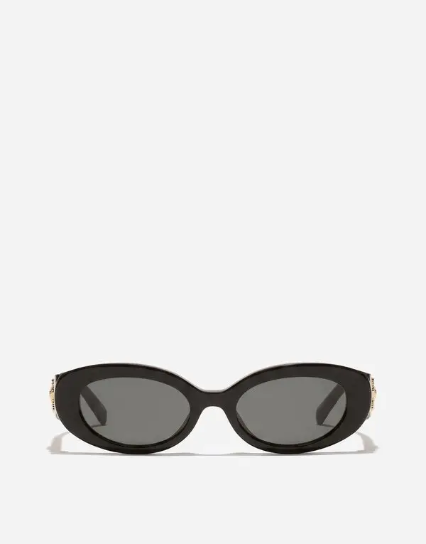 Dolce & Gabbana Devotion Sunglasses New Arrivals Acetate - Black