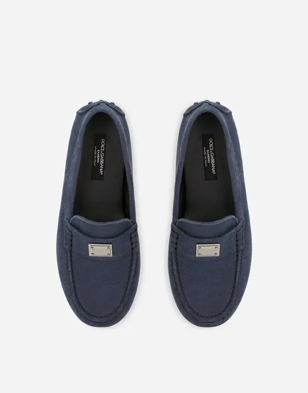 Dolce & Gabbana Nubuck Loafers