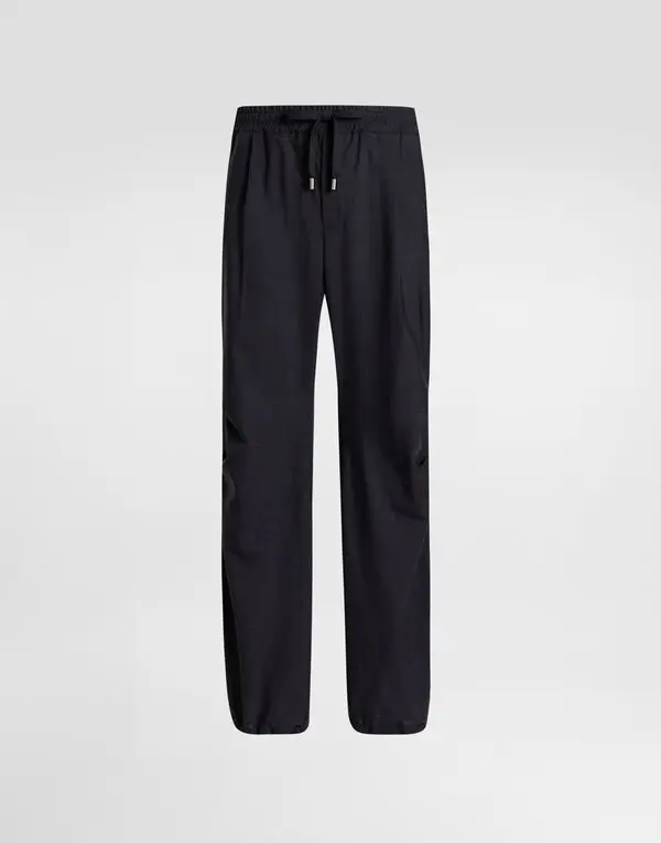 Dolce & Gabbana Glen Plaid Virgin Wool Trousers - Multicolor