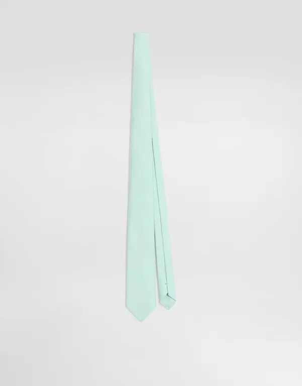 Dolce & Gabbana Silk Twill Cravat - Azure