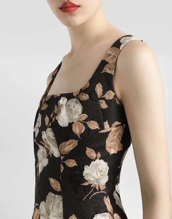 Dolce & Gabbana Rose- Brocade Dress Dresses