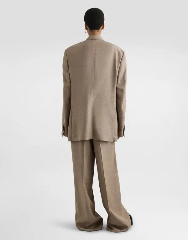 Dolce & Gabbana Double-breasted Sicilia Tweed Jacket