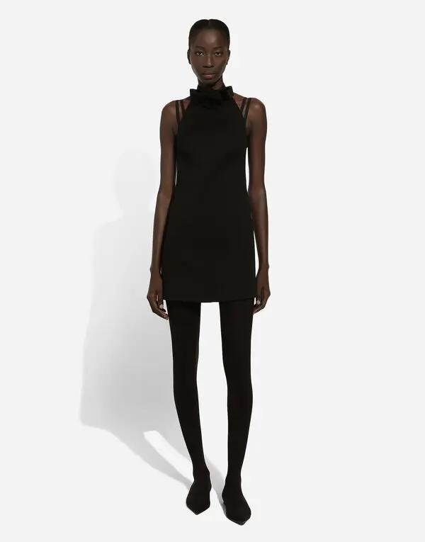 Dolce & Gabbana Brocade Dress - Black
