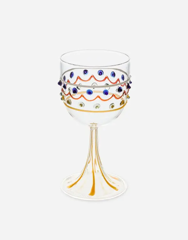 Dolce & Gabbana Red Wine Glass Wine Glasses - Multicolor