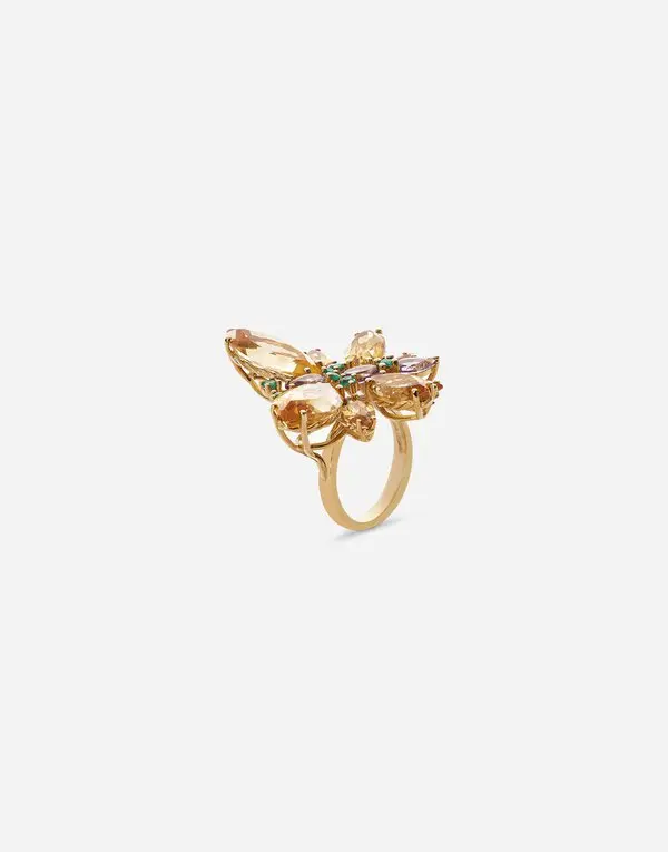 Dolce & Gabbana 18kt Yellow Gemstone Ring