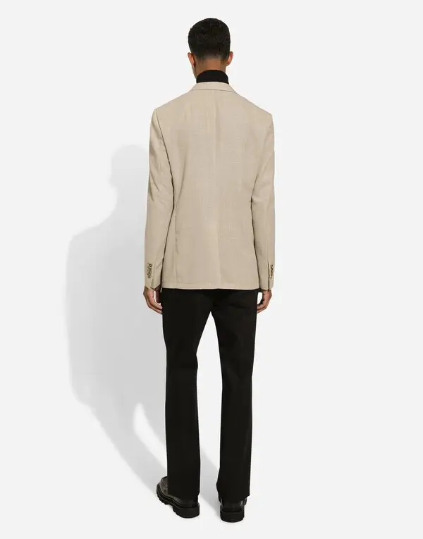 Dolce & Gabbana Single-breasted Wool Taormina-fit Jacket Suits And Blazers