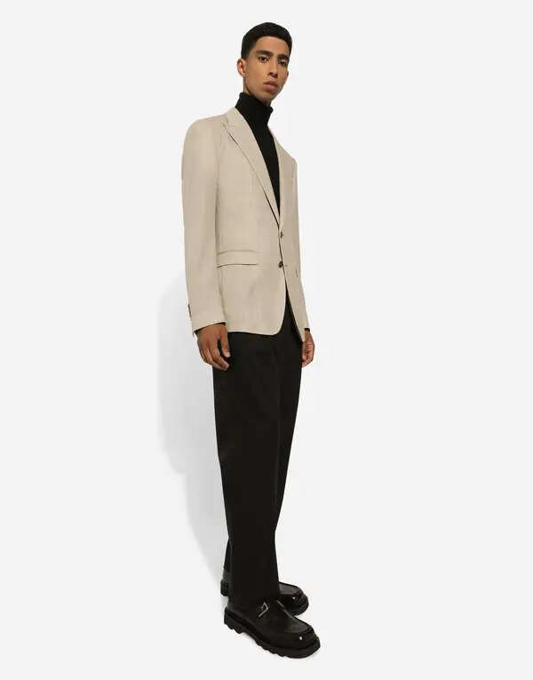 Dolce & Gabbana Single-breasted Wool Taormina-fit Jacket Suits And Blazers