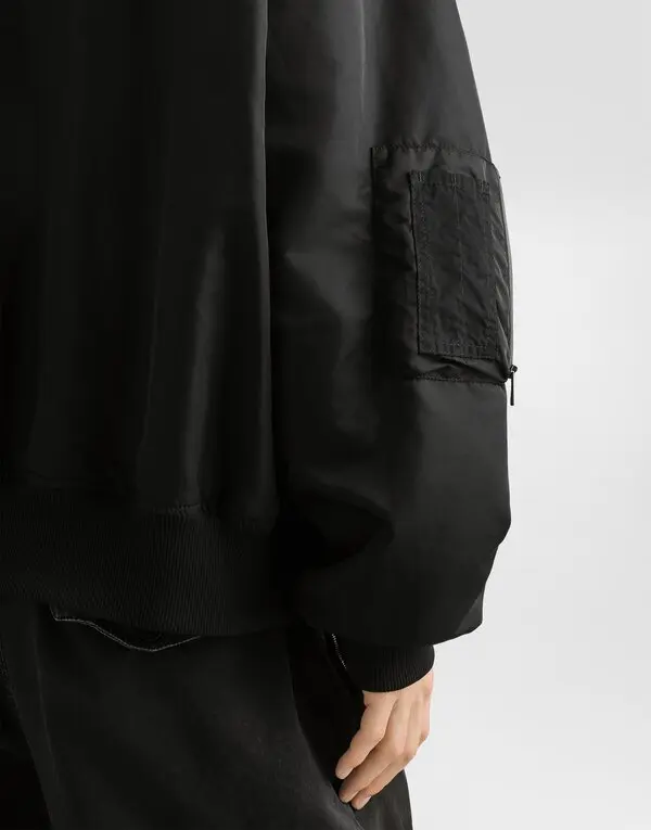 Dolce & Gabbana Nylon Gabardine Jacket Coats And Jackets