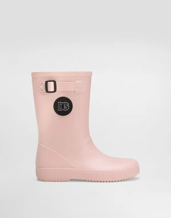 Dolce & Gabbana Pvc Ankle Boots - Pink