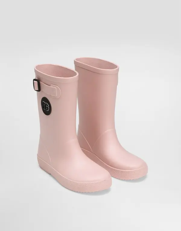 Dolce & Gabbana Pvc Ankle Boots - Pink