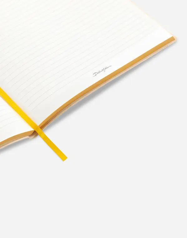 Dolce & Gabbana Medium Ruled Notebook Textile Cover Notebooks