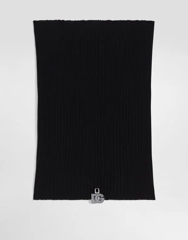 Dolce & Gabbana Rib-knit Neck Warmer - Blue