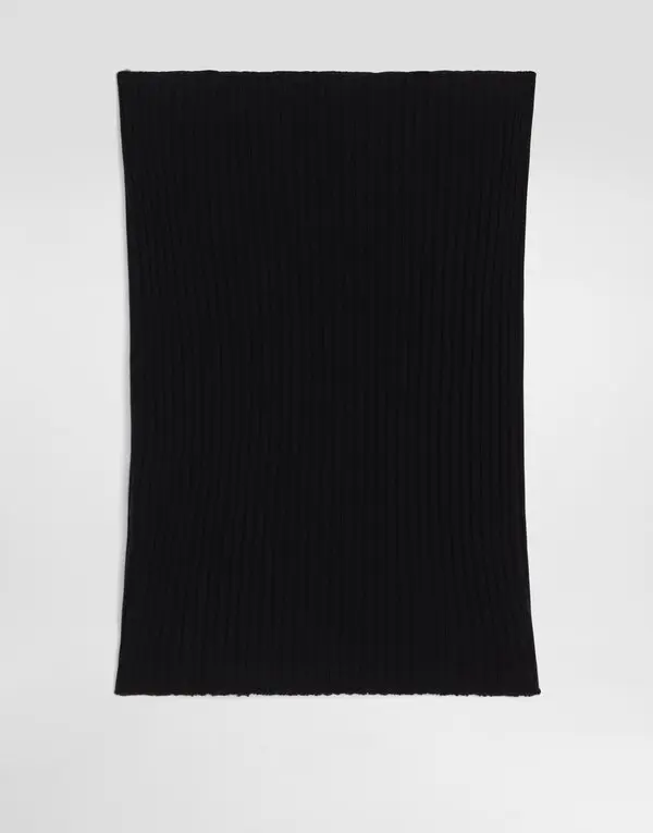 Dolce & Gabbana Rib-knit Neck Warmer
