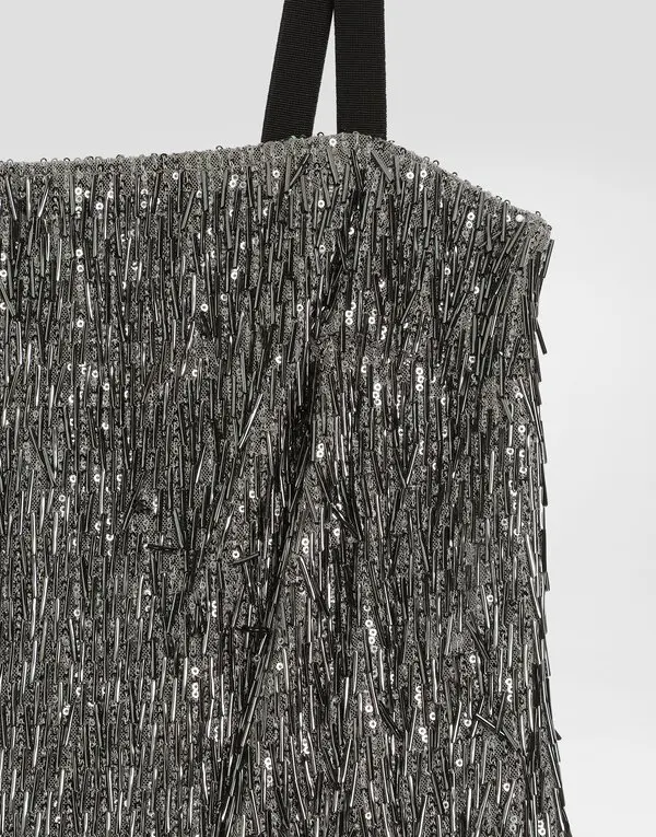 Dolce & Gabbana Dress With Embroidered Sequins Dresses