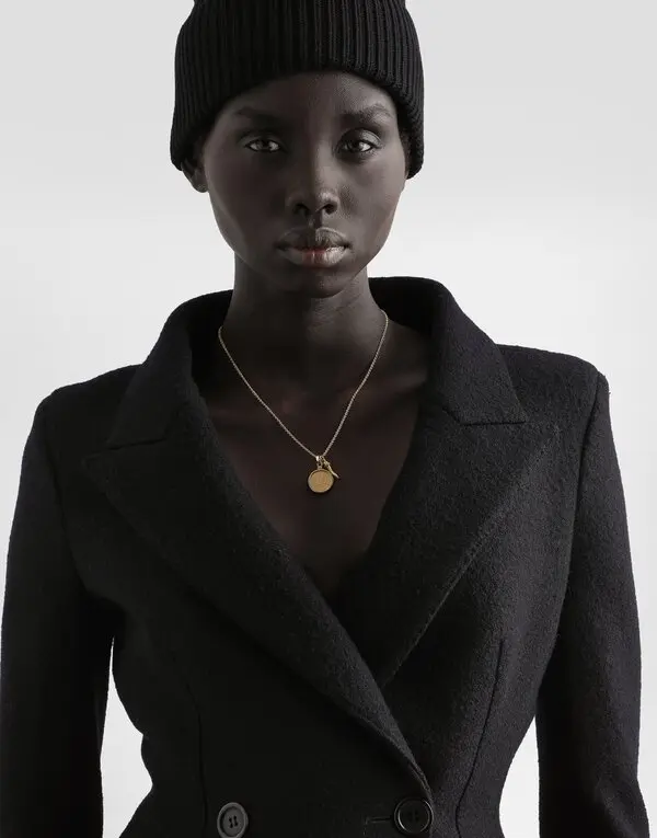 Dolce & Gabbana Double-breastedwool Coat Coats And Jackets