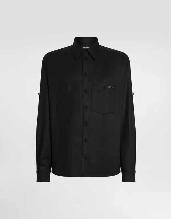 Dolce & Gabbana Oversized Flannel Shirt Shirts