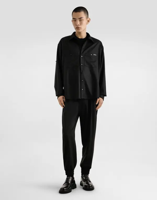 Dolce & Gabbana Oversized Flannel Shirt Shirts