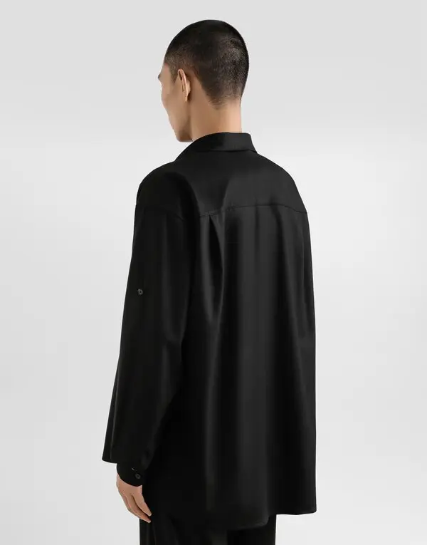 Dolce & Gabbana Oversized Flannel Shirt Shirts