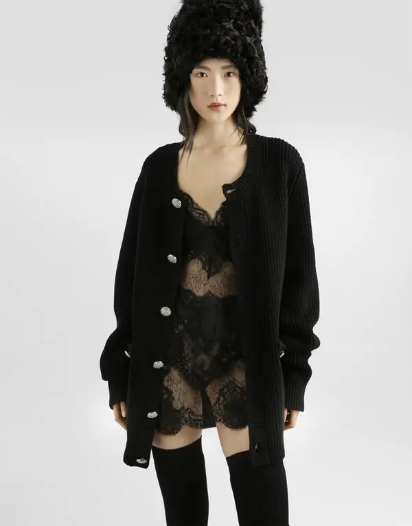 Dolce & Gabbana Virginwool Cardigan Sweaters And Cardigans