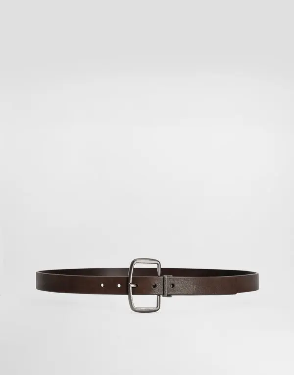 Dolce & Gabbana Calfskin Belt Belts - Brown