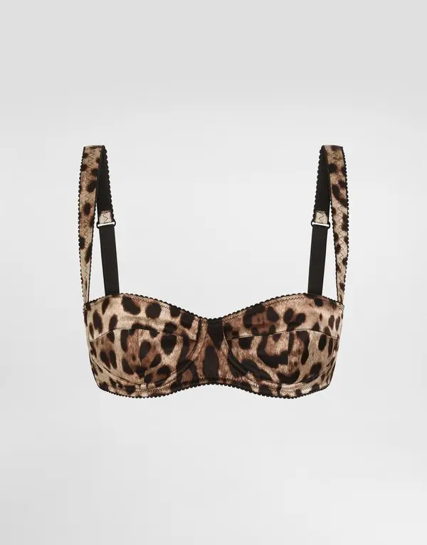 Dolce & Gabbana Reggiseno Balconcino Underwear Satin - Multicolor