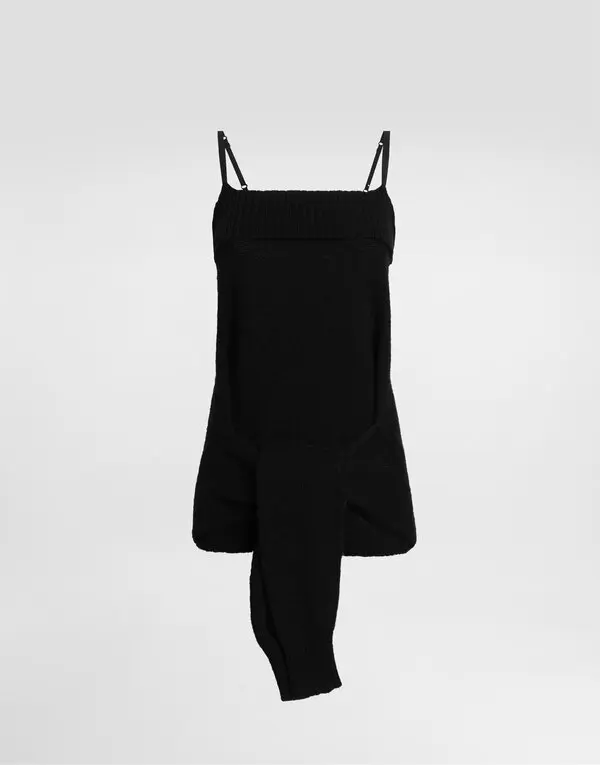 Dolce & Gabbana Wool Blend Tank Top Sweaters And Cardigans
