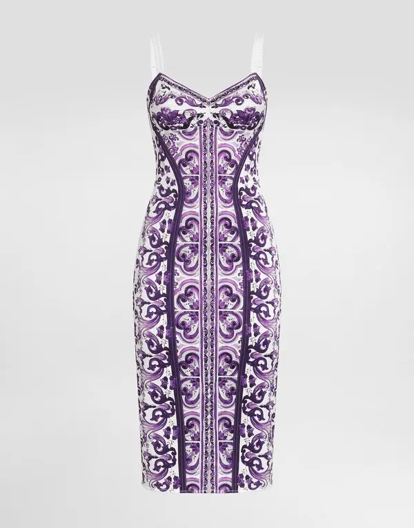 Dolce & Gabbana Majolica-print Dress Dresses - Multicolor