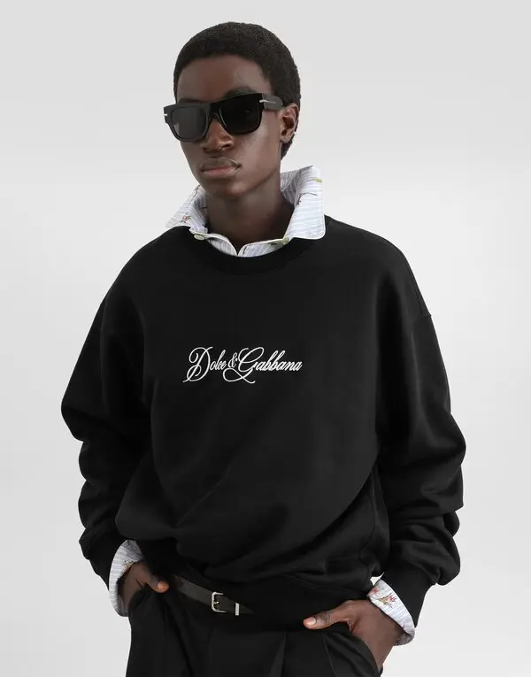 Dolce & Gabbana Felpa Giroc.man.lung Sweatshirts