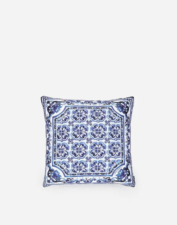 Dolce & Gabbana Duchesse Cotton Cushion Small Small Cushions - Multicolor