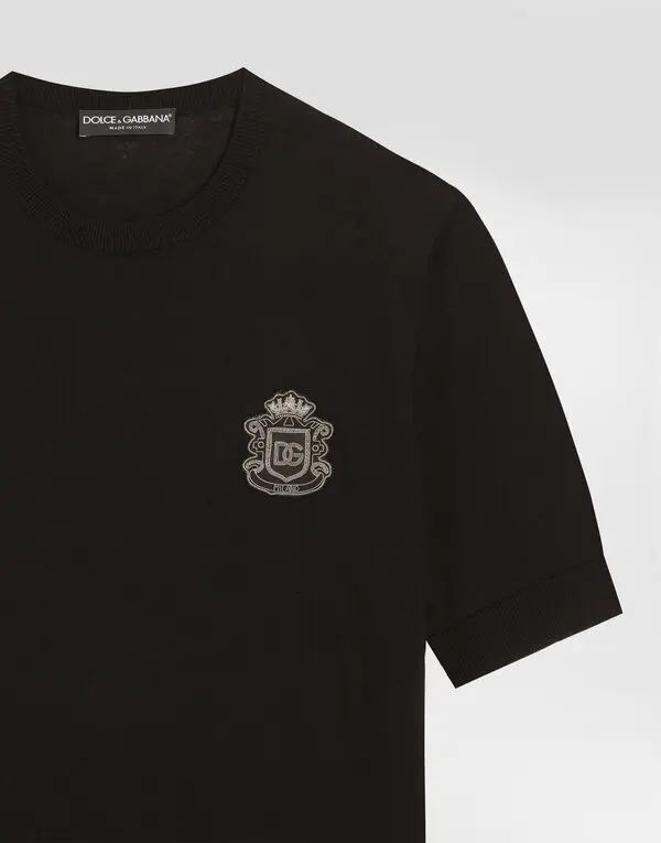 Dolce & Gabbana Cotton Knit Pullover