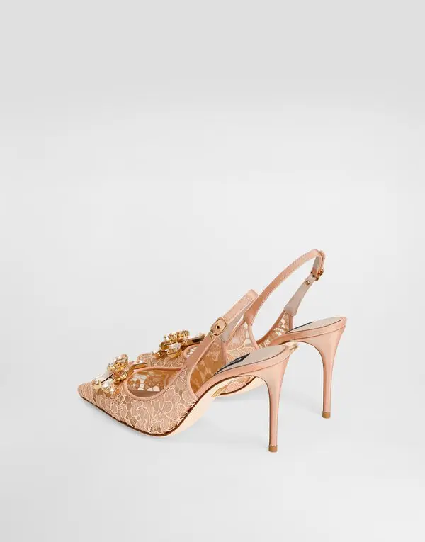 Dolce & Gabbana Slingback Pumps And Slingback Lace