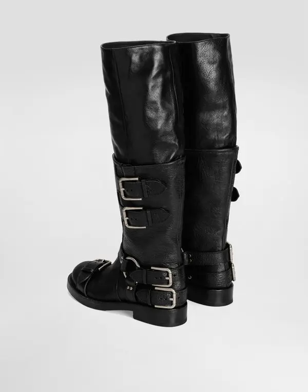 Dolce & Gabbana Horse Leather Boots Boots And Booties