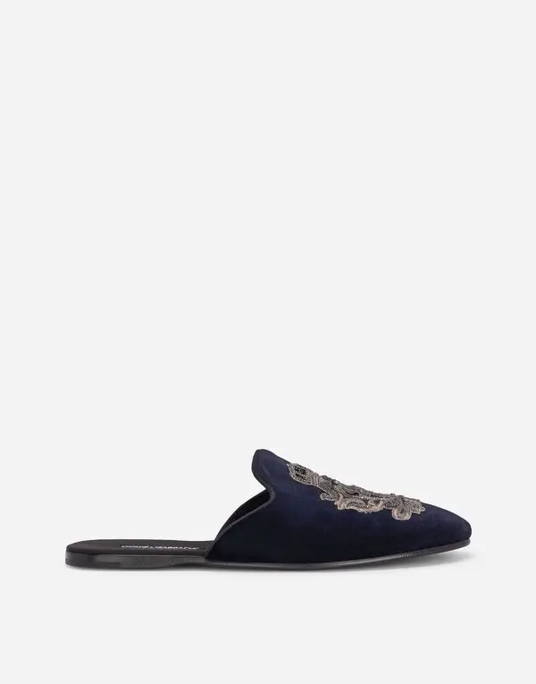 Dolce & Gabbana Da Camera Sandals And Slides Velvet