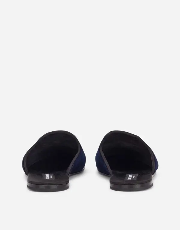 Dolce & Gabbana Da Camera Sandals And Slides Velvet