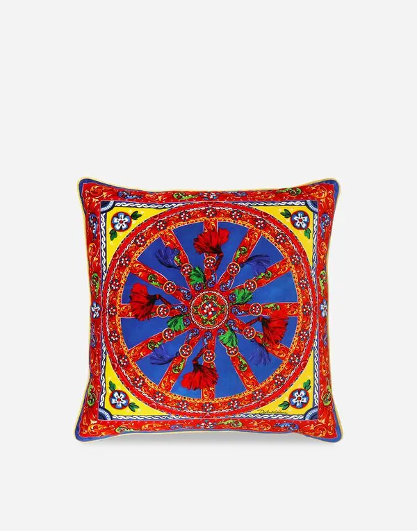 Dolce & Gabbana Velvet Cushion Medium Medium Cushions