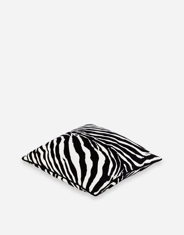Dolce & Gabbana Velvet Cushion Medium Medium Cushions