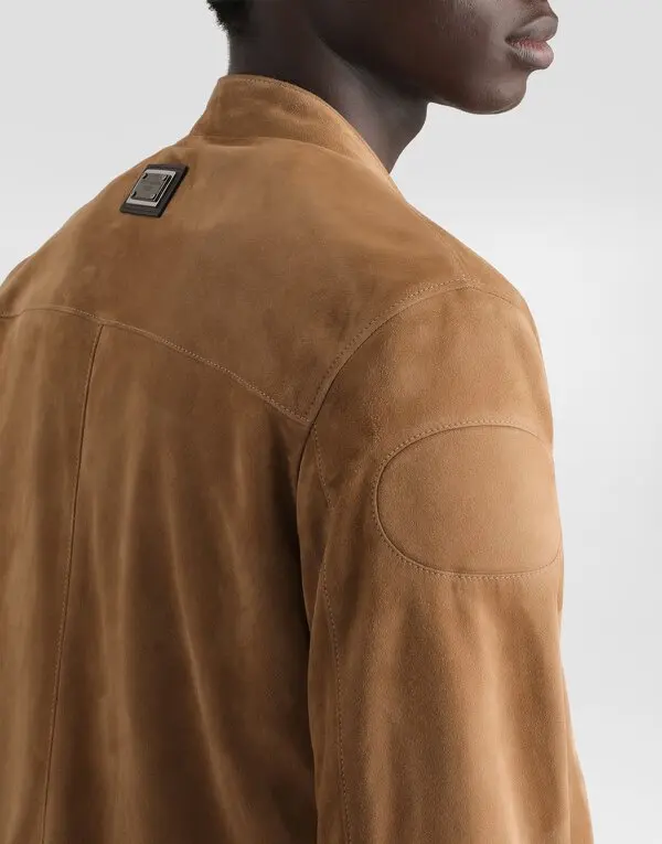 Dolce & Gabbana Lambskin Leather Jacket Coats And Jackets